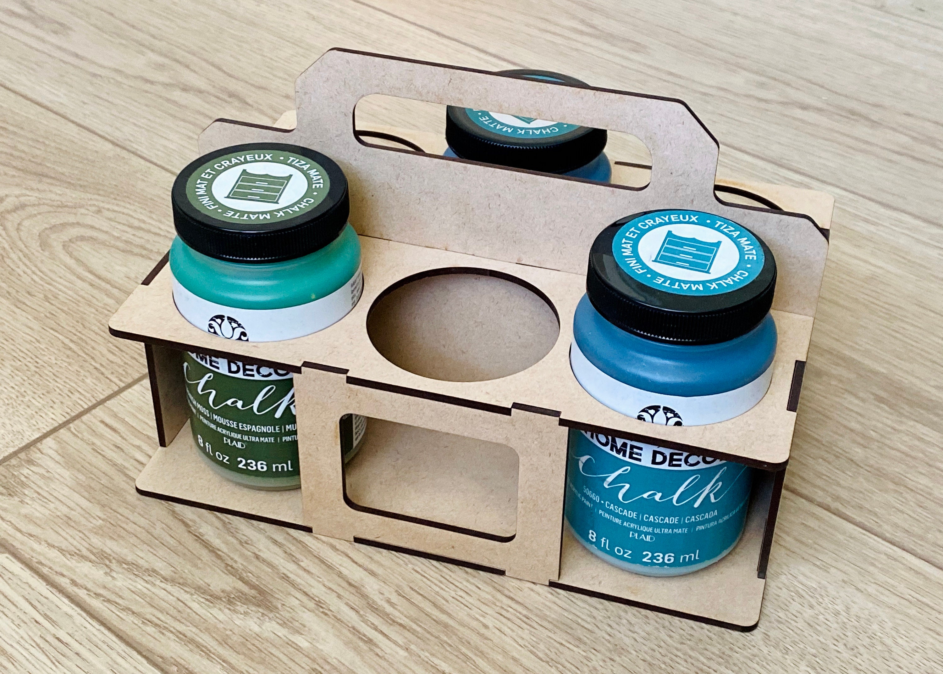 Paint Caddy for Chalk Paint Milk Paint Spray Paint for 8oz - Etsy