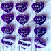 Be Kind Pins, Purple Heart Acrylic Brooch, Rainbow and Cloud Wooden Pin ...