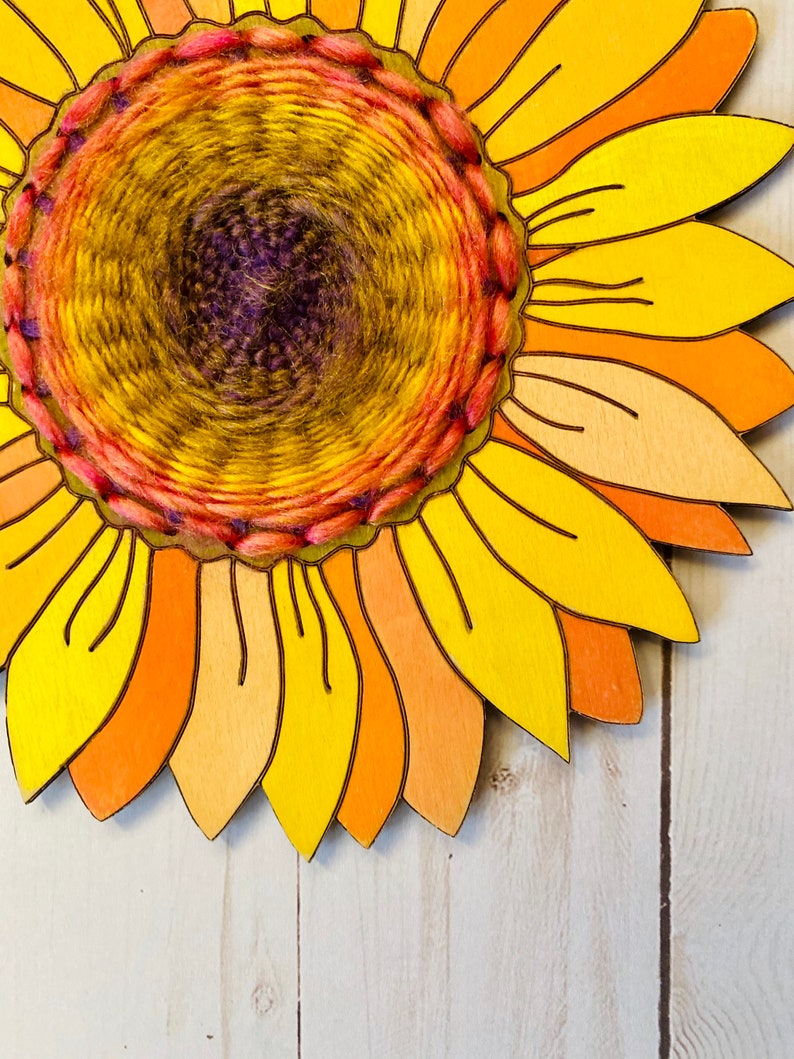 Weaving Kits SVG File Bundle, Circular Weaving Frame Laser Cut File ...