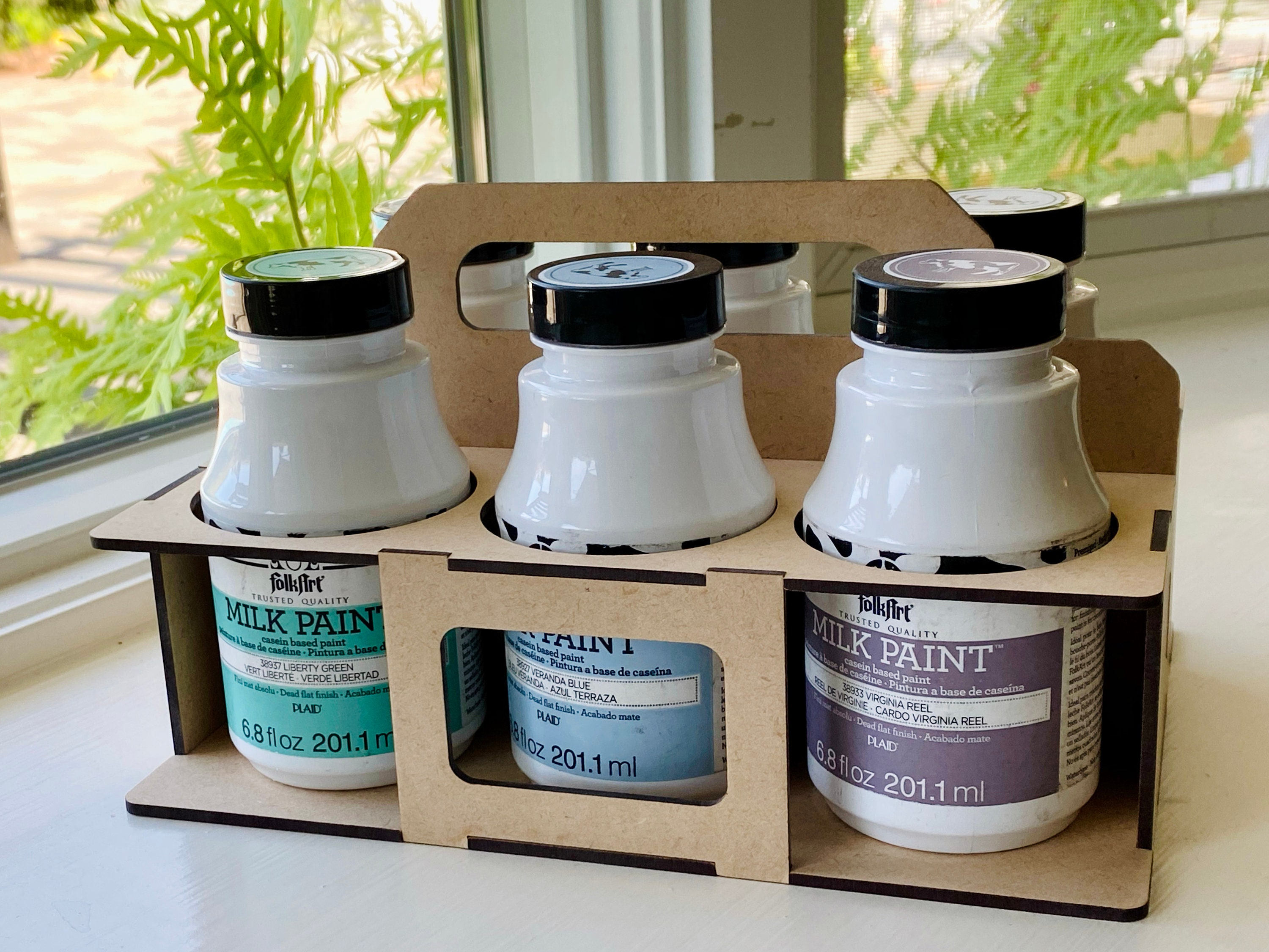 Paint Caddy for Chalk Paint Milk Paint Spray Paint for 8oz - Etsy