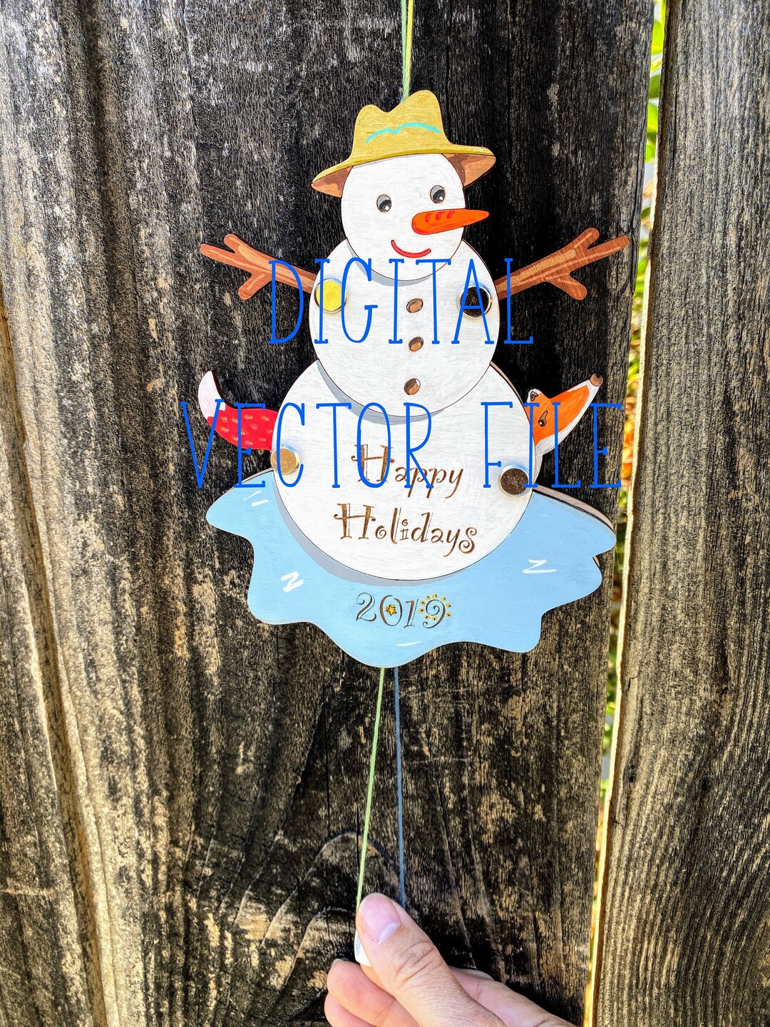 Snowman Jumping Jack Ornament, Christmas, Holiday, Winter Door Hanger ...