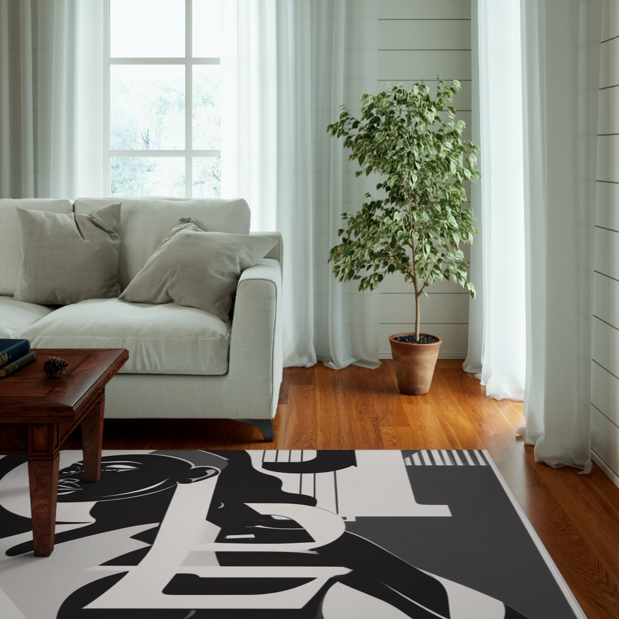 Dornier Rug Black and White Collection - Etsy