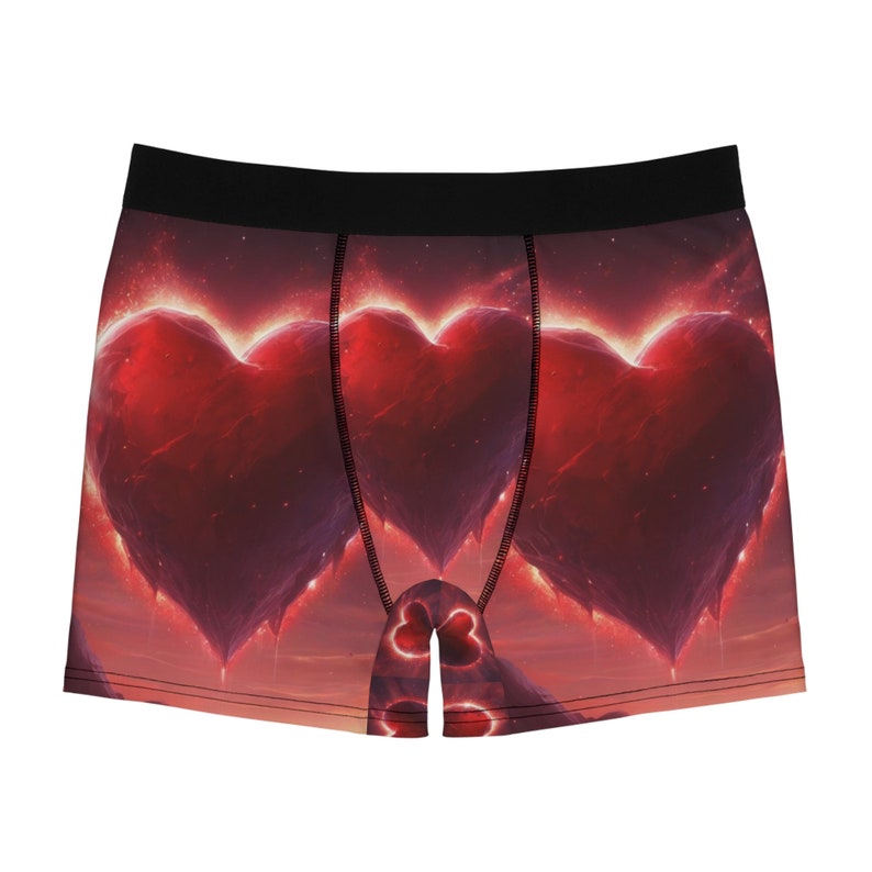 Men's Boxer Briefs AOP Heart Throb - Etsy