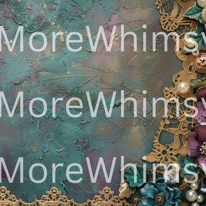 DIGITAL - DAVES GOTHIC Muse Digital Paper, Digikits, Junk Journal ...