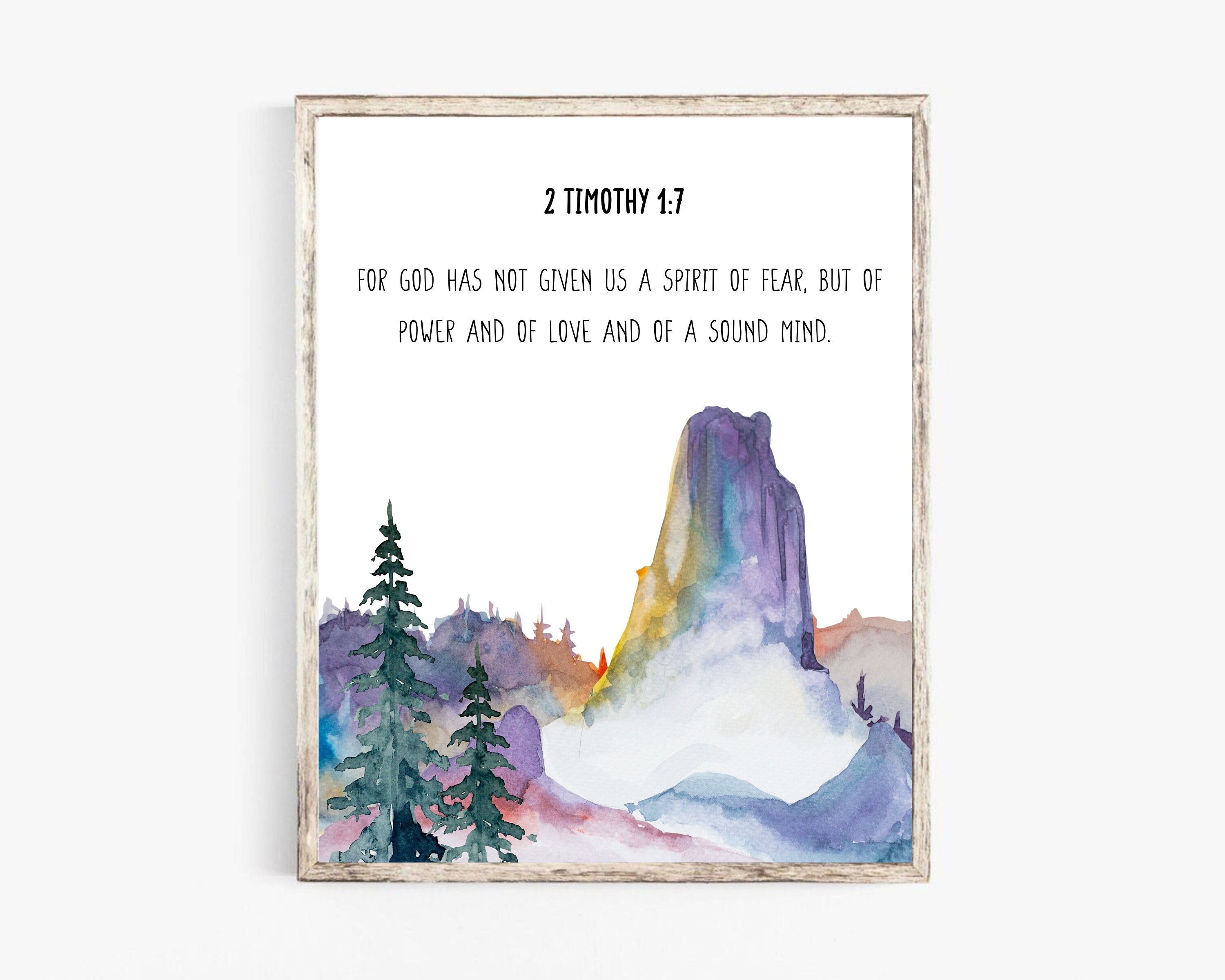 Kids Bible Wall Art | Bible Verse for Kids | Inspirational Bible Verses ...