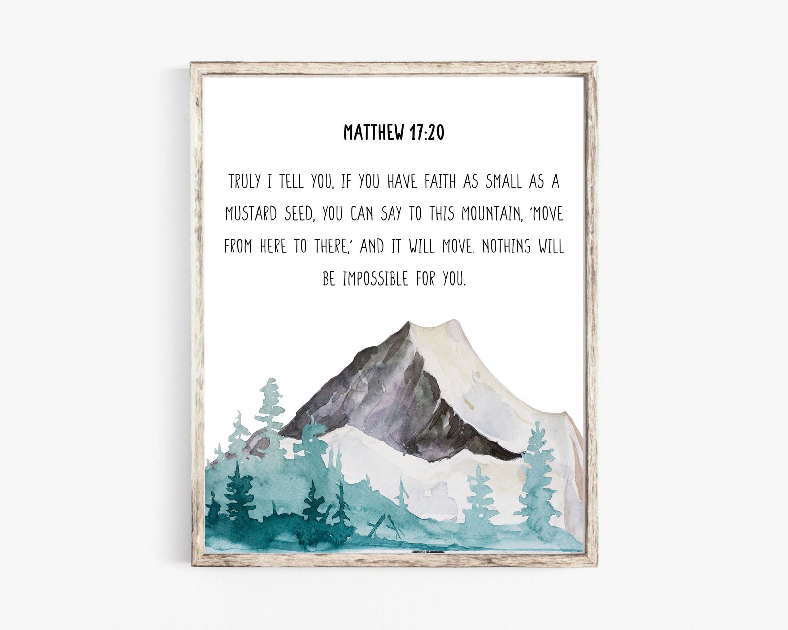 Kids Bible Wall Art | Bible Verse for Kids | Inspirational Bible Verses ...