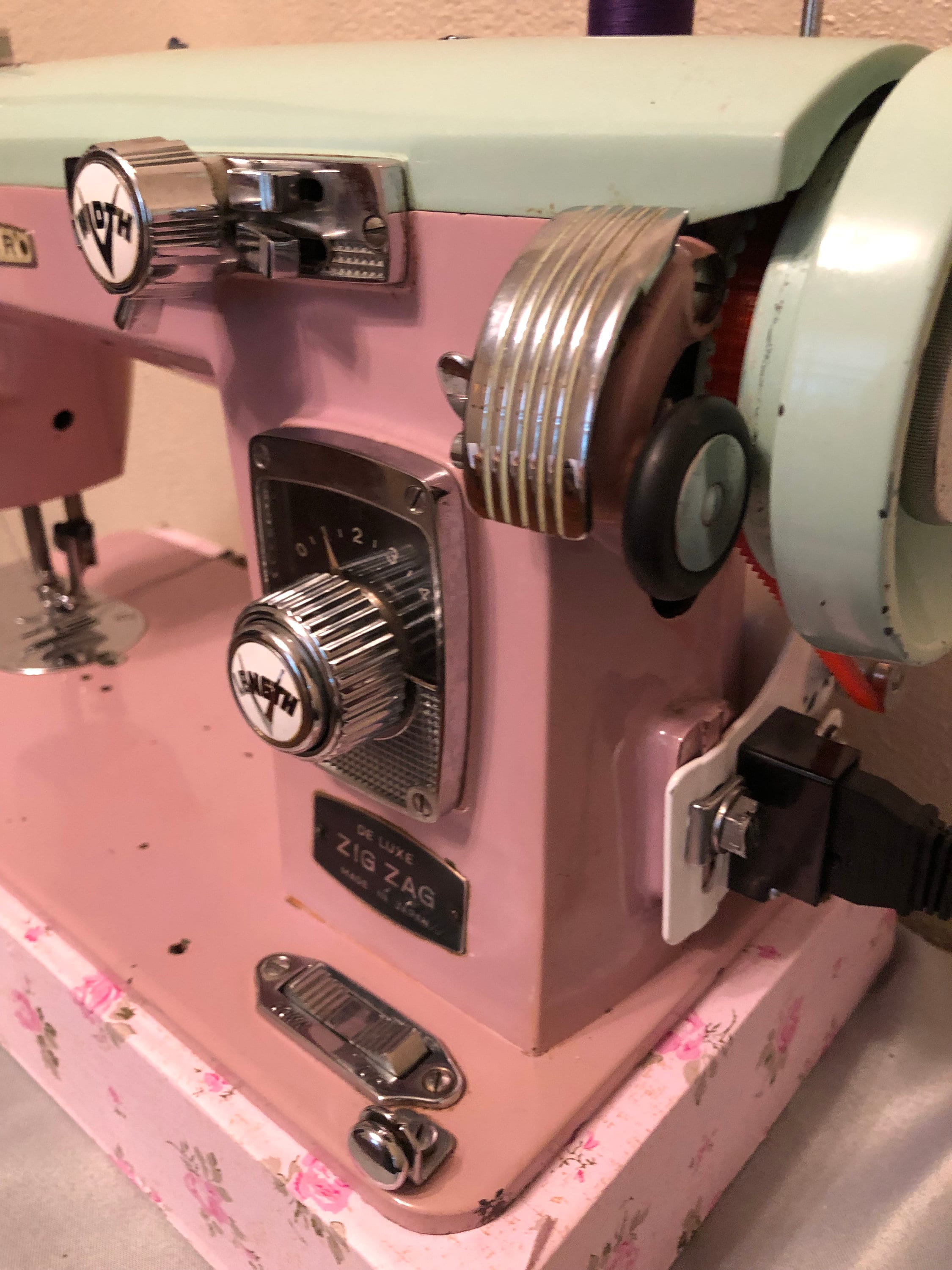 1950s Vintage Sewing Machine by Brother Model 1620 Deluxe - Etsy