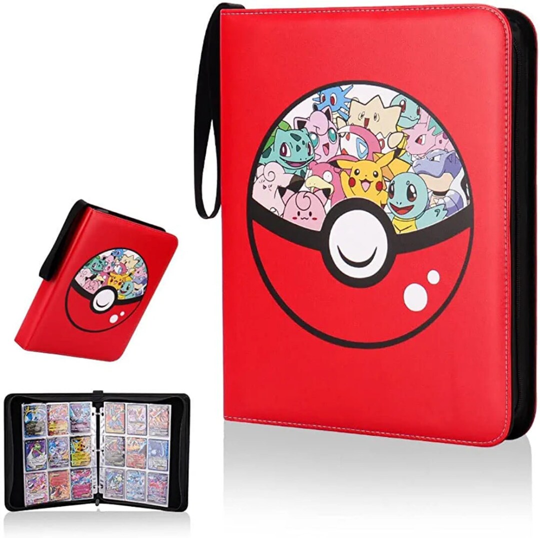 Pokemon Card Binder Etsy pokemon-card-binder-etsy