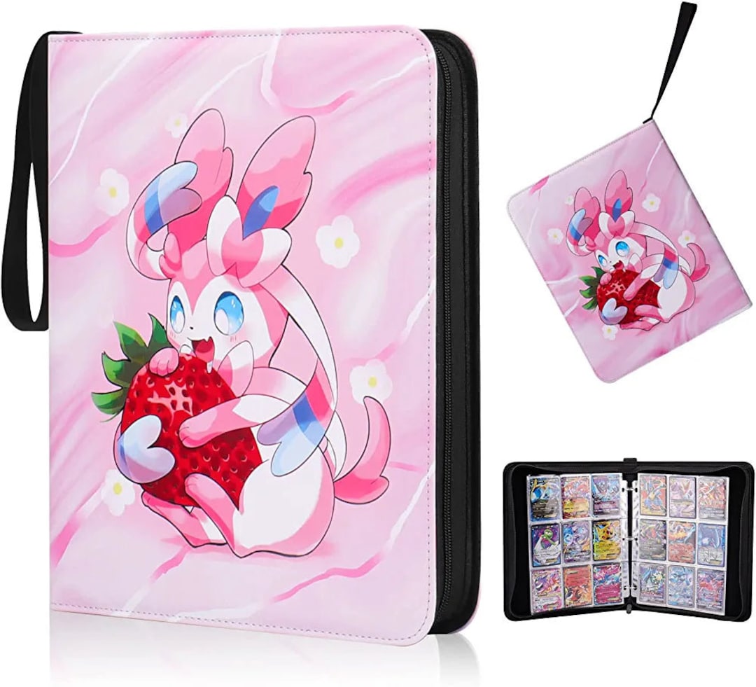 Sylveon Pokemon Card Binder - Etsy UK