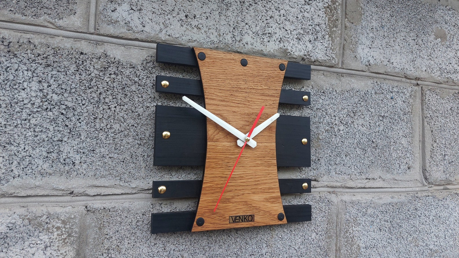 Incredibly Cool Wall Clock Industrial Wall Clock Unique Wall - Etsy