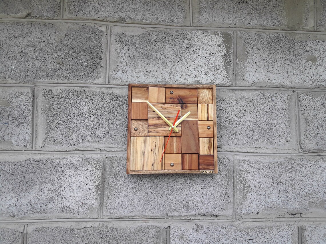 Wall Clock for Interior Industrial Wall Clock Unique Wall | Etsy