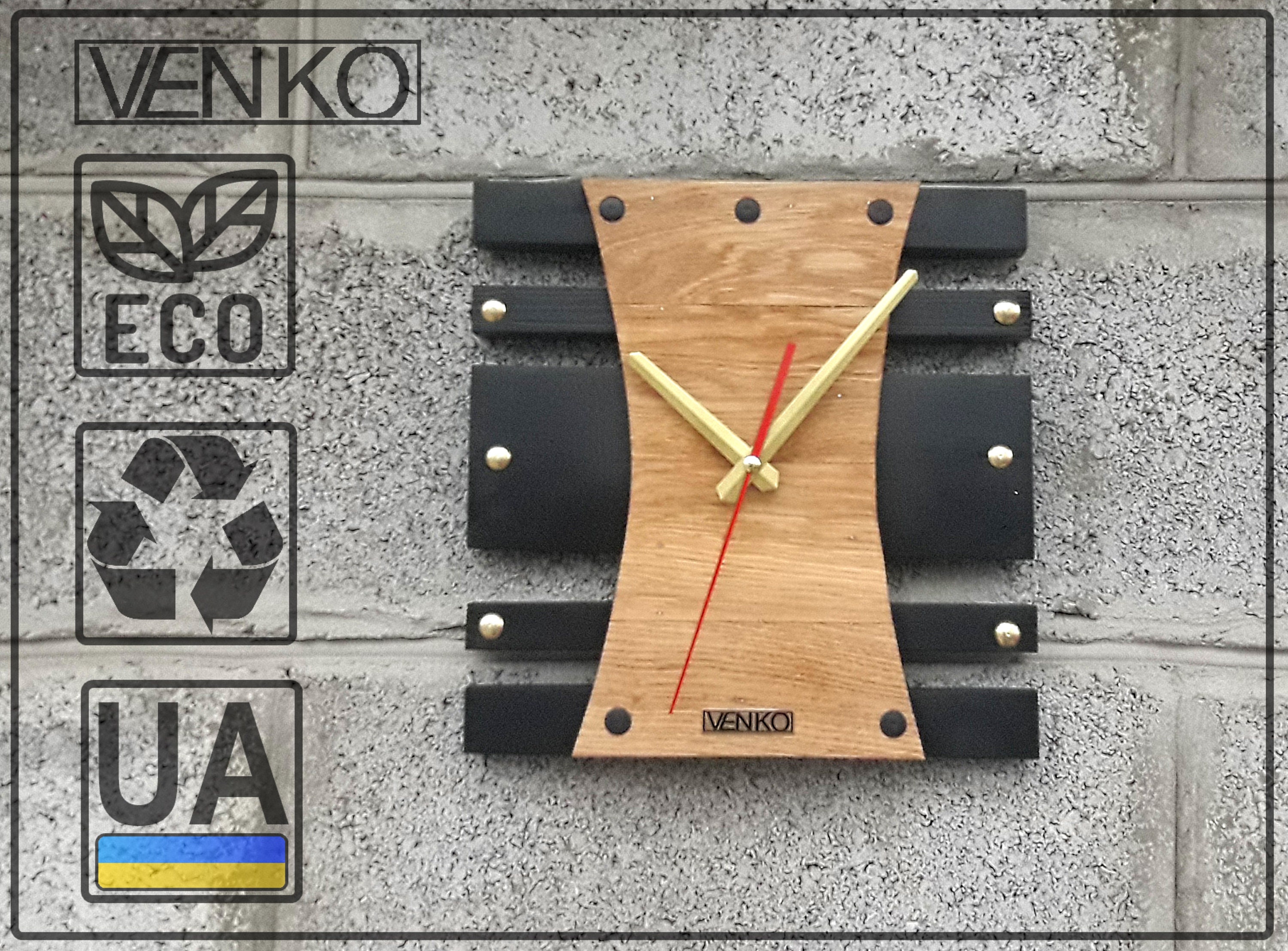 Incredibly Cool Wall Clock Industrial Wall Clock Unique Wall - Etsy