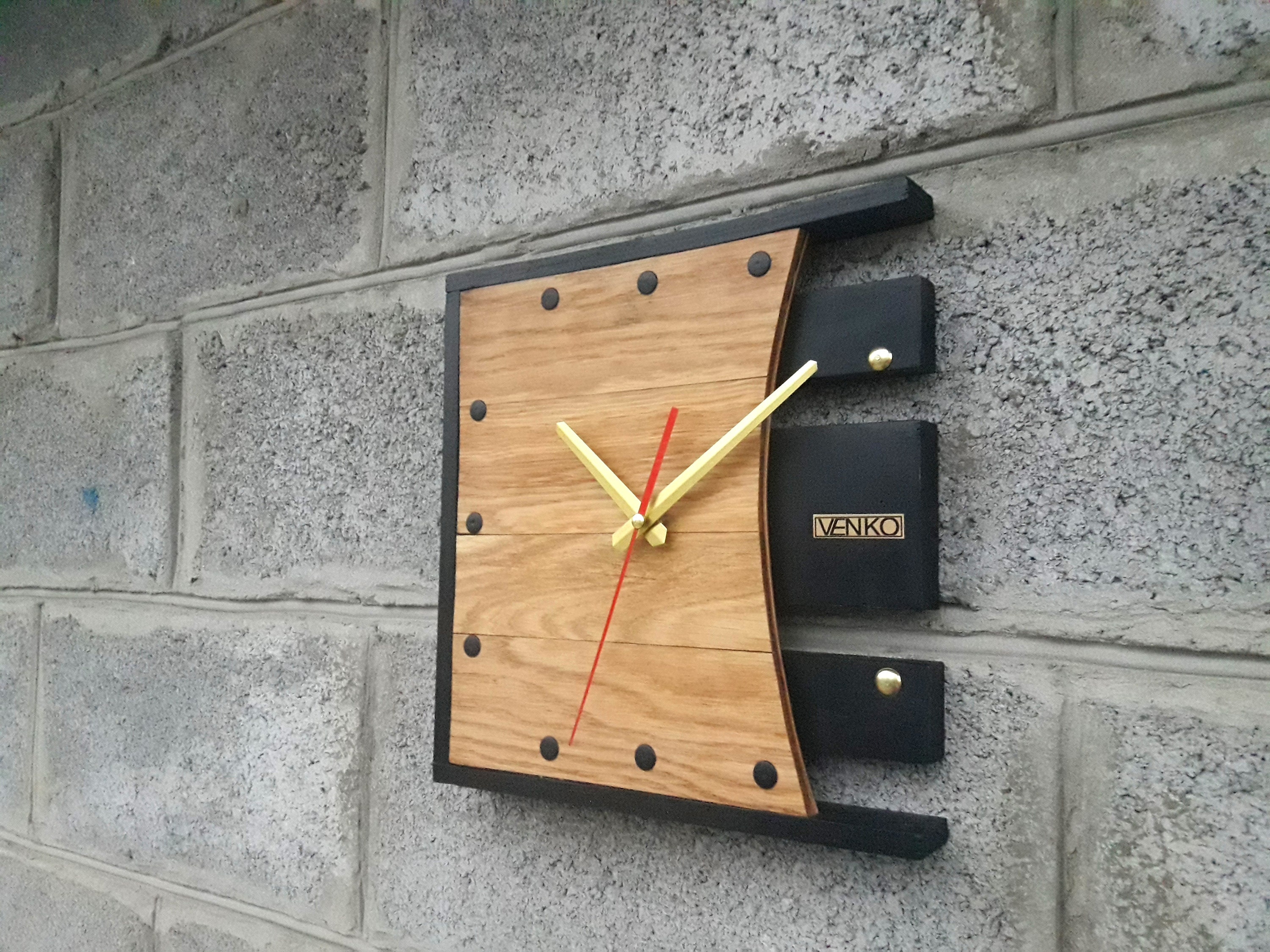 Incredible Wall Clock Design Industrial Wall Clock Wall Art - Etsy