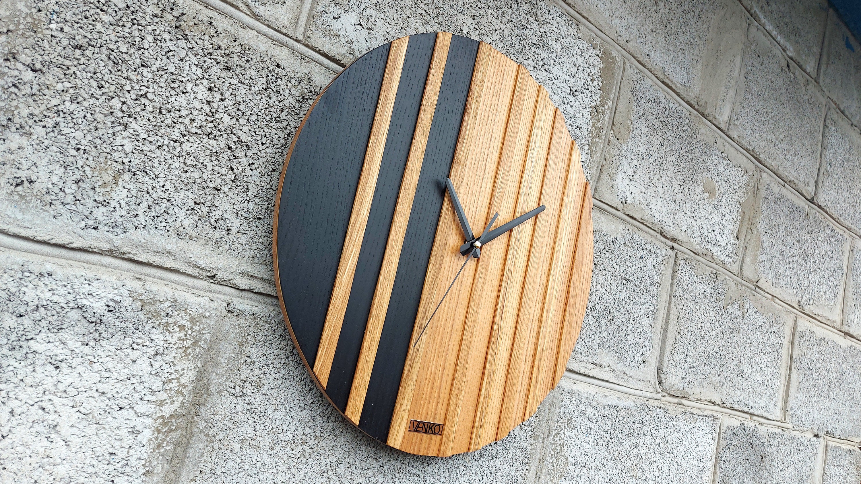 Artisan Wood Wall Clock Add Natural Elegance to Your Space - Etsy