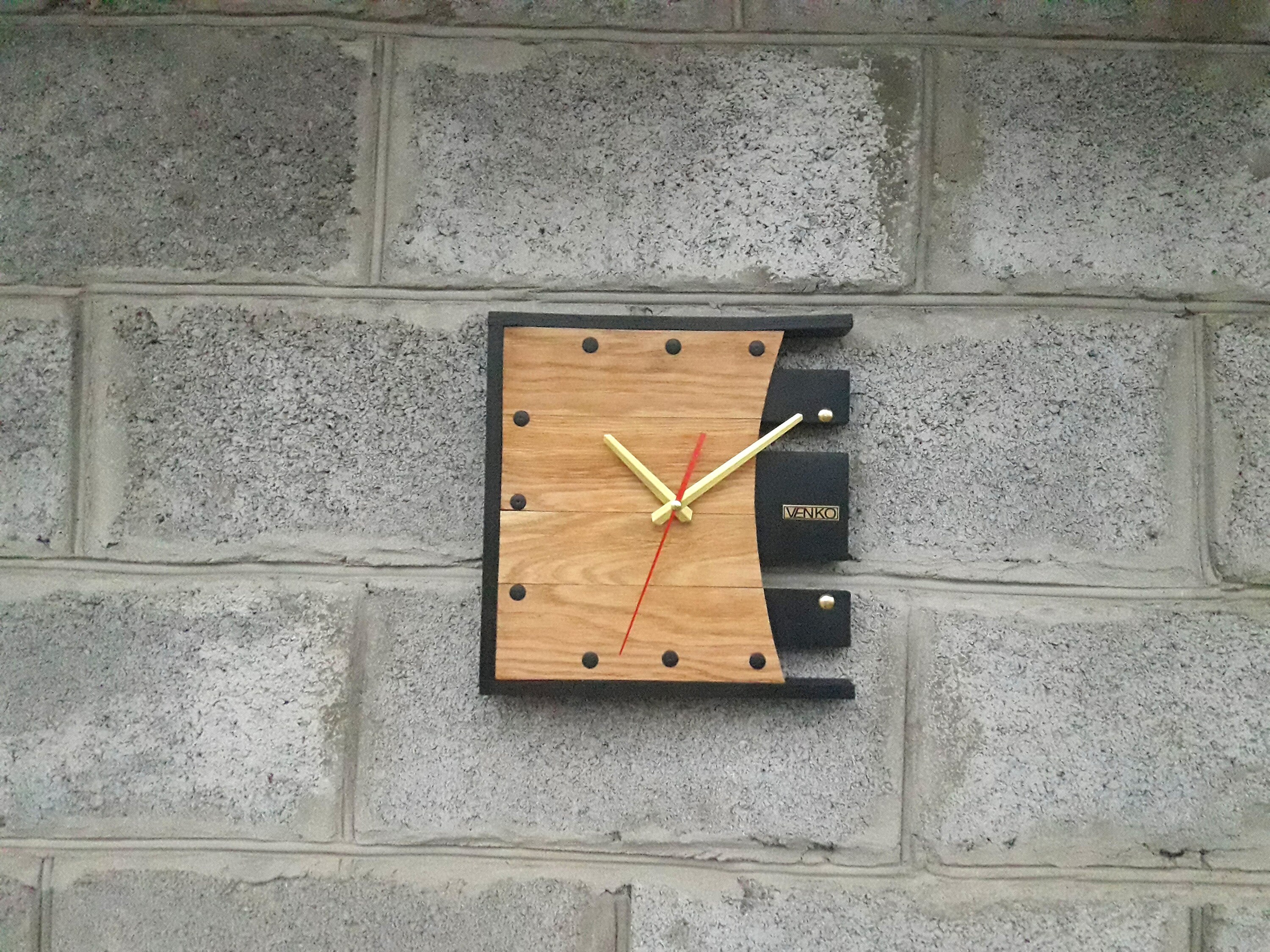 Incredible Wall Clock Design Industrial Wall Clock Wall Art - Etsy