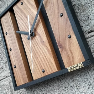 Wall Clock With a Beautiful Tree Industrial Wall Clock | Etsy