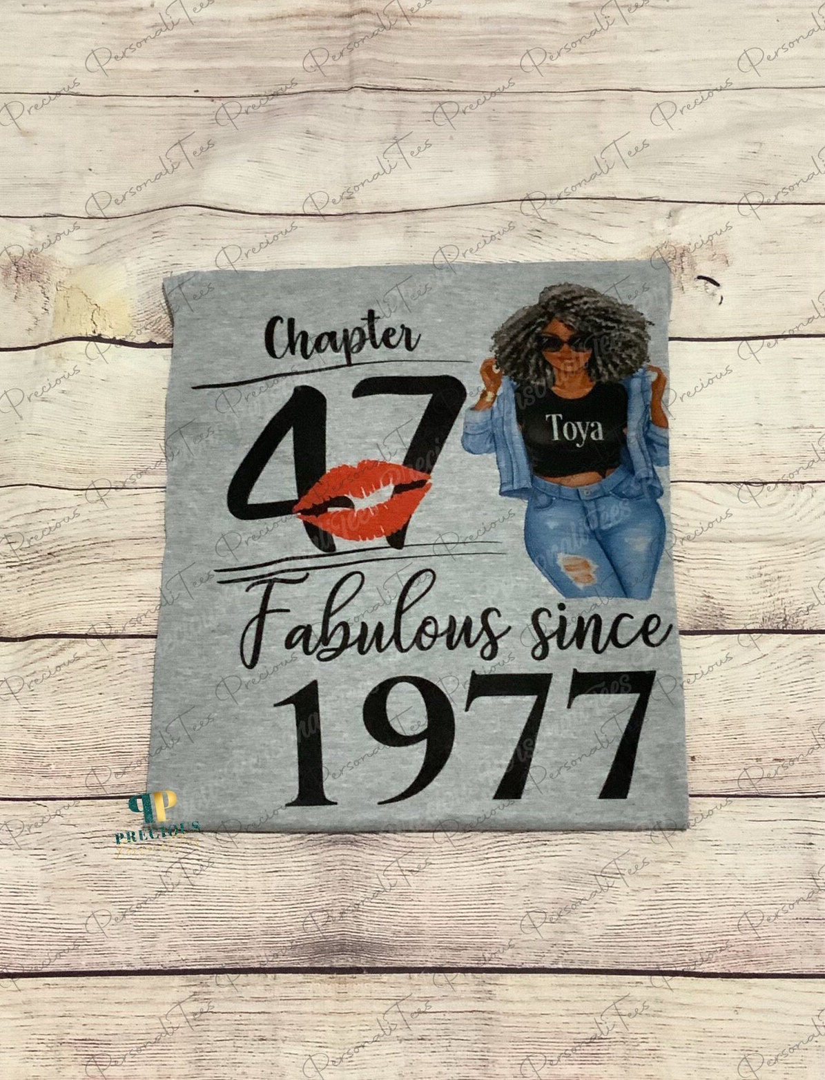 Birthday Shirt, Chapter 47, Fabulous Since 1977 - Etsy