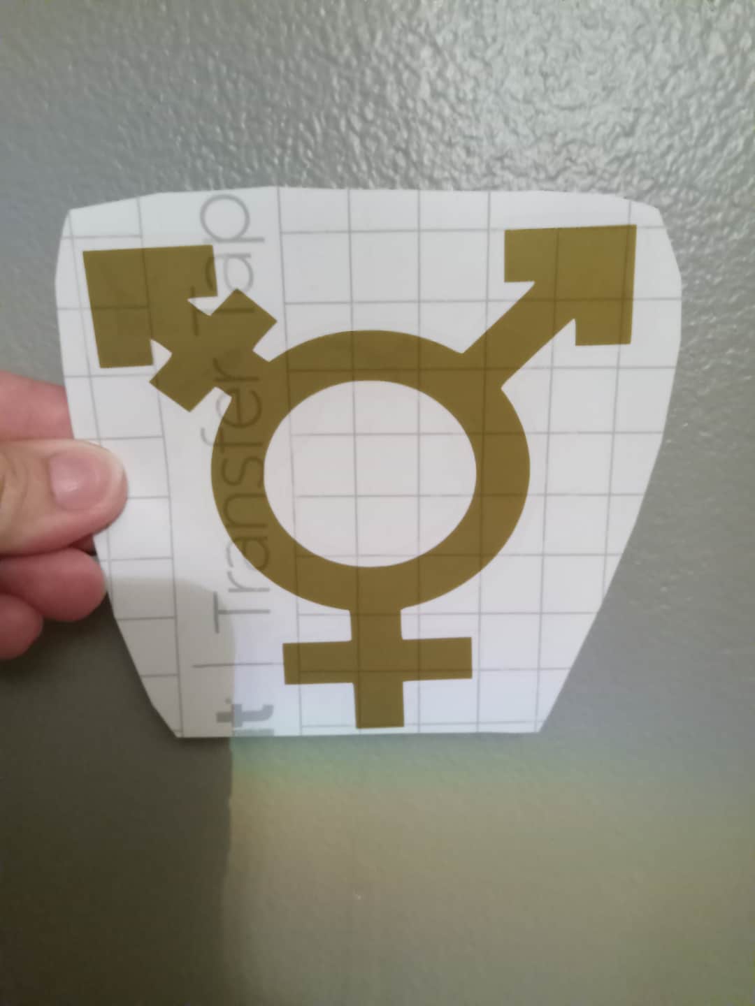 Transgender Decal Sticker Trans Permanent Vinyl Sticker - Etsy