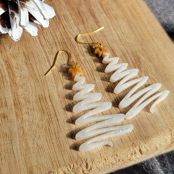 Squiggle Christmas Tree - Etsy