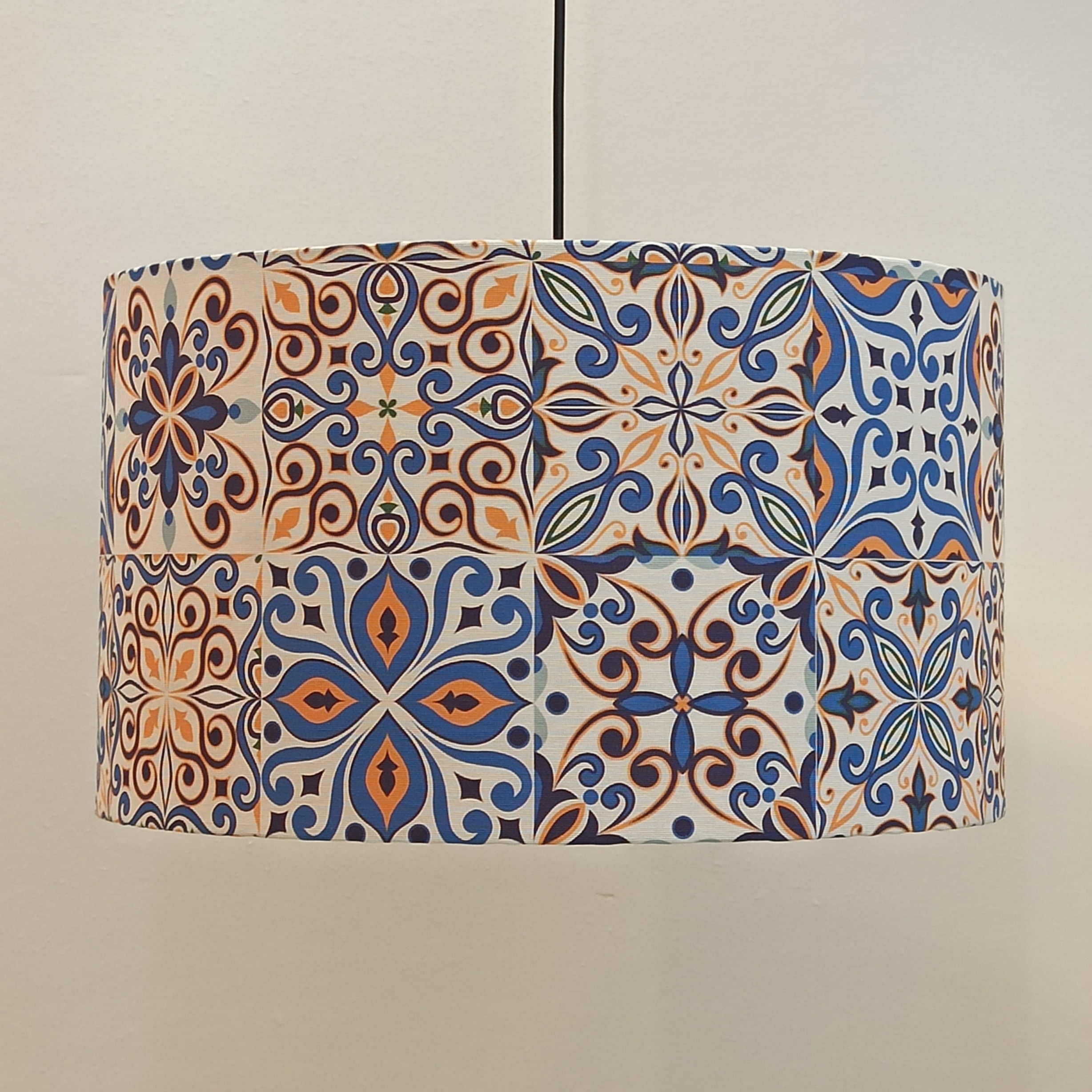 TEX-TILES Moroccan Gold Handmade Lamp Shade by Abajur. - Etsy