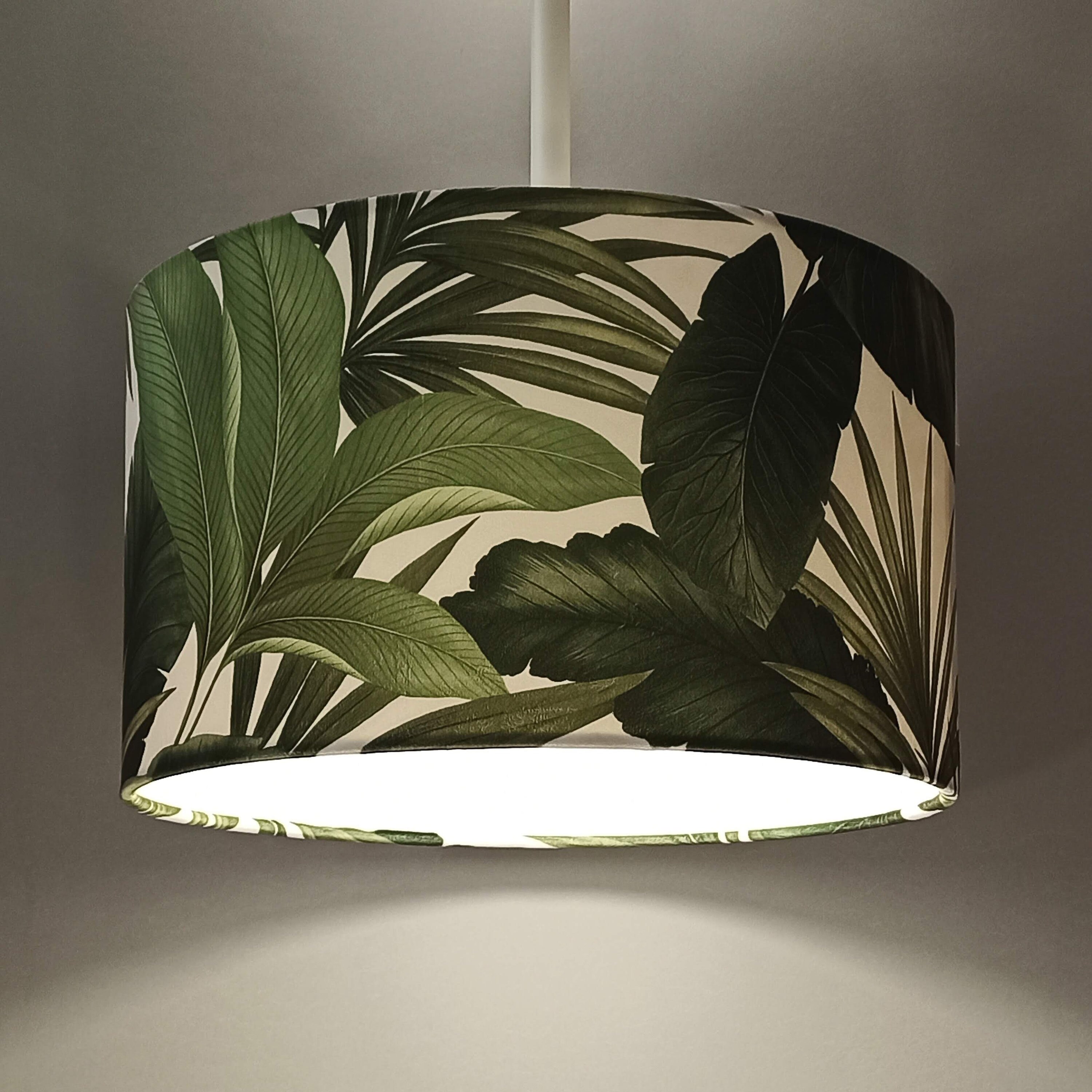 TROPICAL VELVET-X Handmade Lamp Shade by Abajur. - Etsy