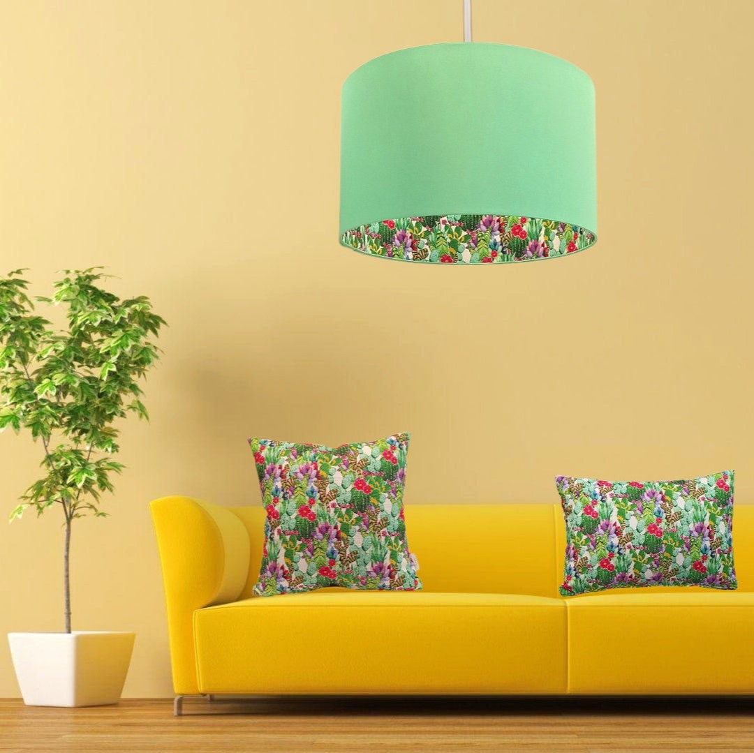 CACTUS Handmade Lamp Shade by Abajur. - Etsy