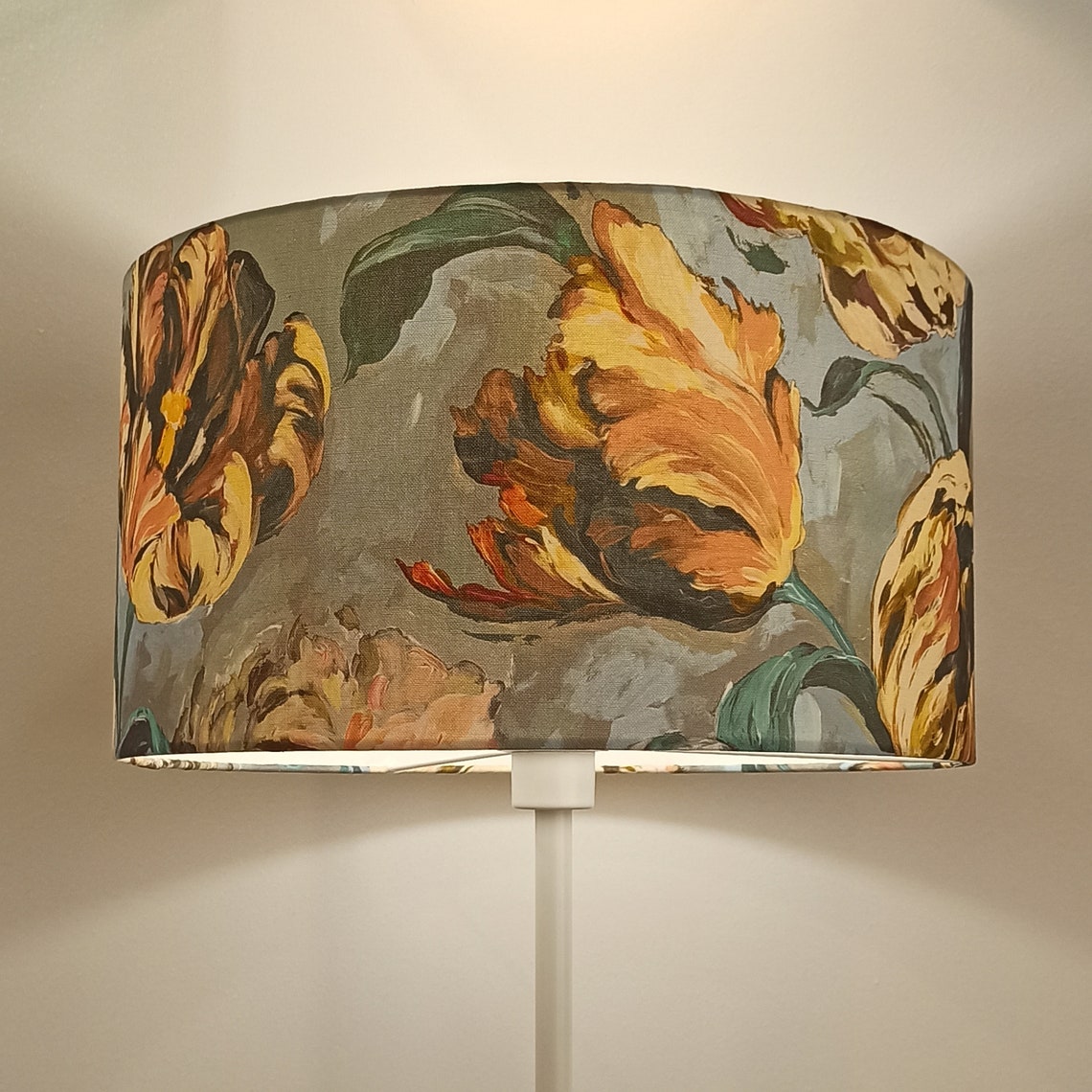 FLOWERS, Handmade Lamp Shade by Abajur. - Etsy