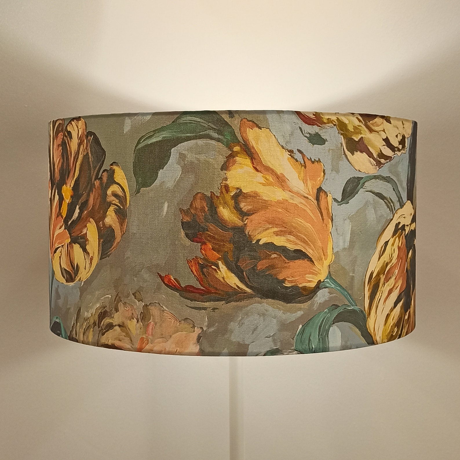 FLOWERS, Handmade Lamp Shade by Abajur. - Etsy
