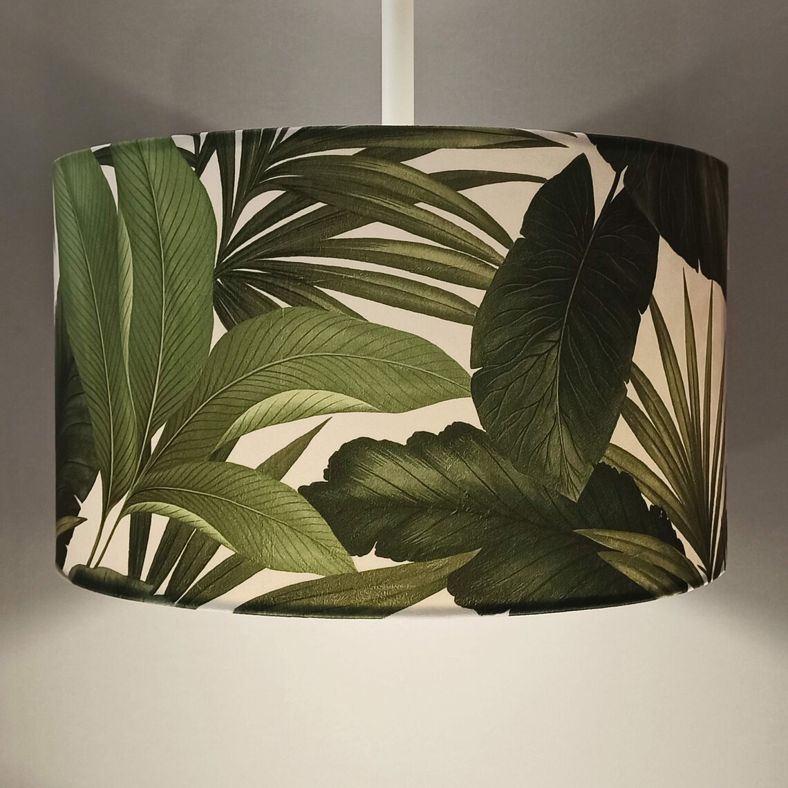 TROPICAL VELVET-X Handmade Lamp Shade by Abajur. - Etsy