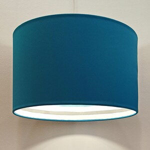 Blue Striped Ocean Handmade Lamp Shade by Abajur. - Etsy
