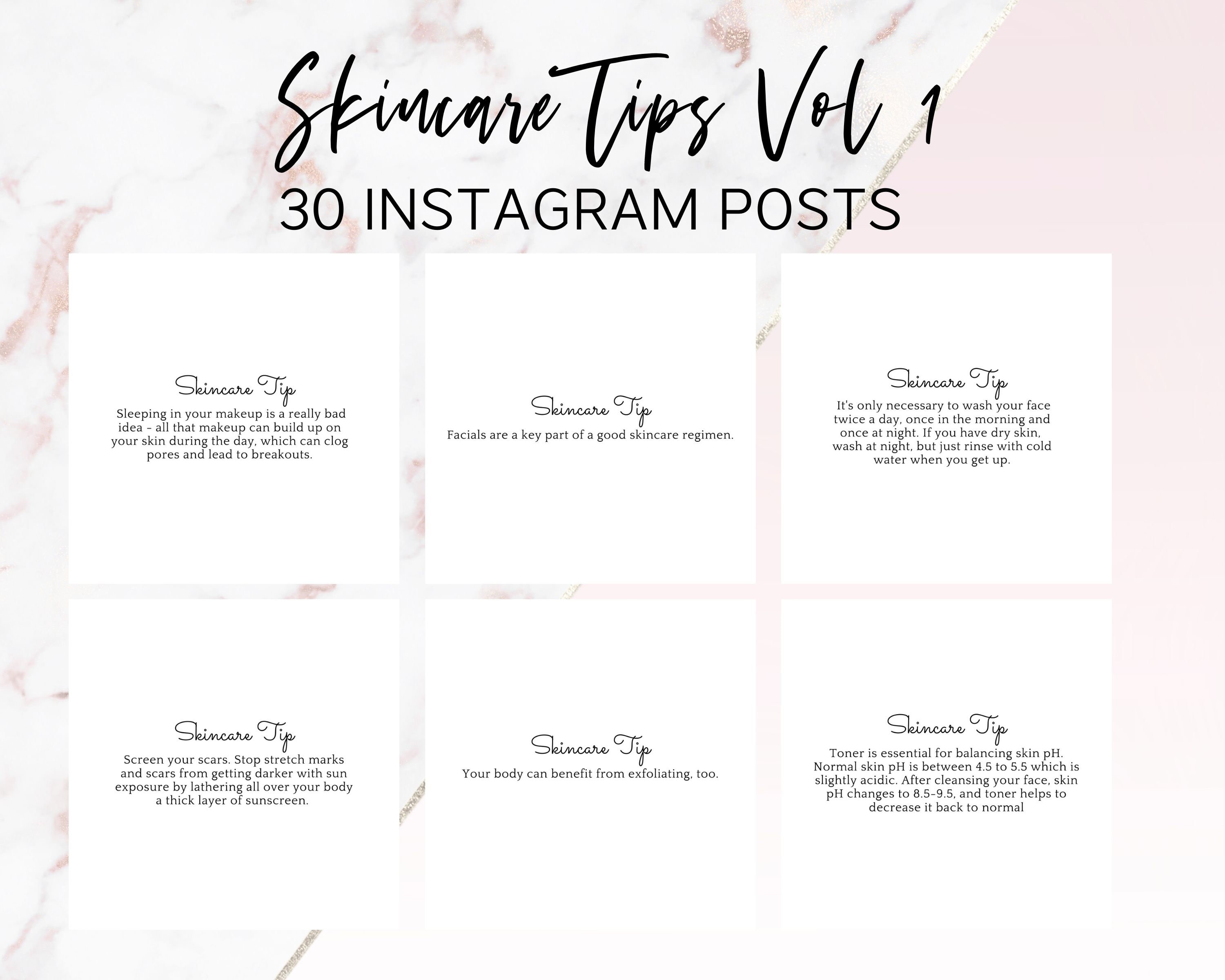 Paper Templates Esthetician Posts Skincare Quotes Skincare Tip ...