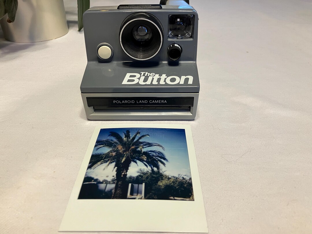 Film Tested 1970's Polaroid "the Button" Onestep SX-70 Instant Camera ...