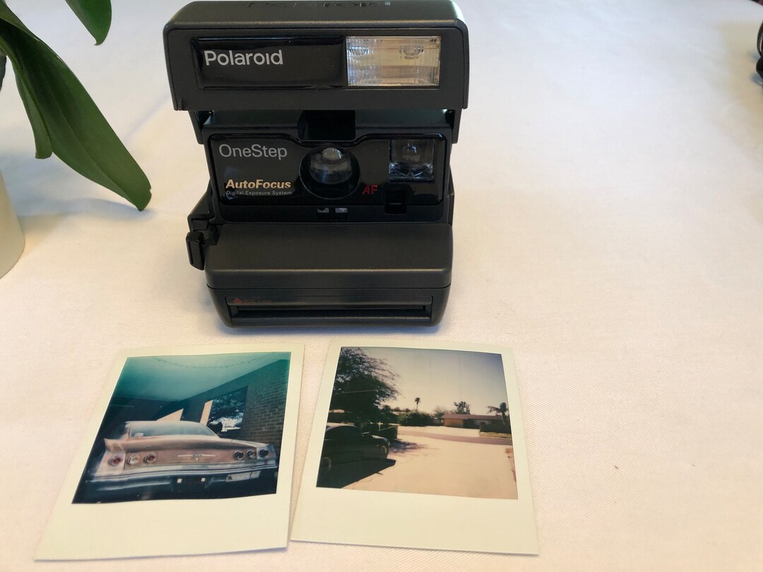 1990's Polaroid 600 Onestep Autofocus DES Instant Camera. Clean, Tested ...