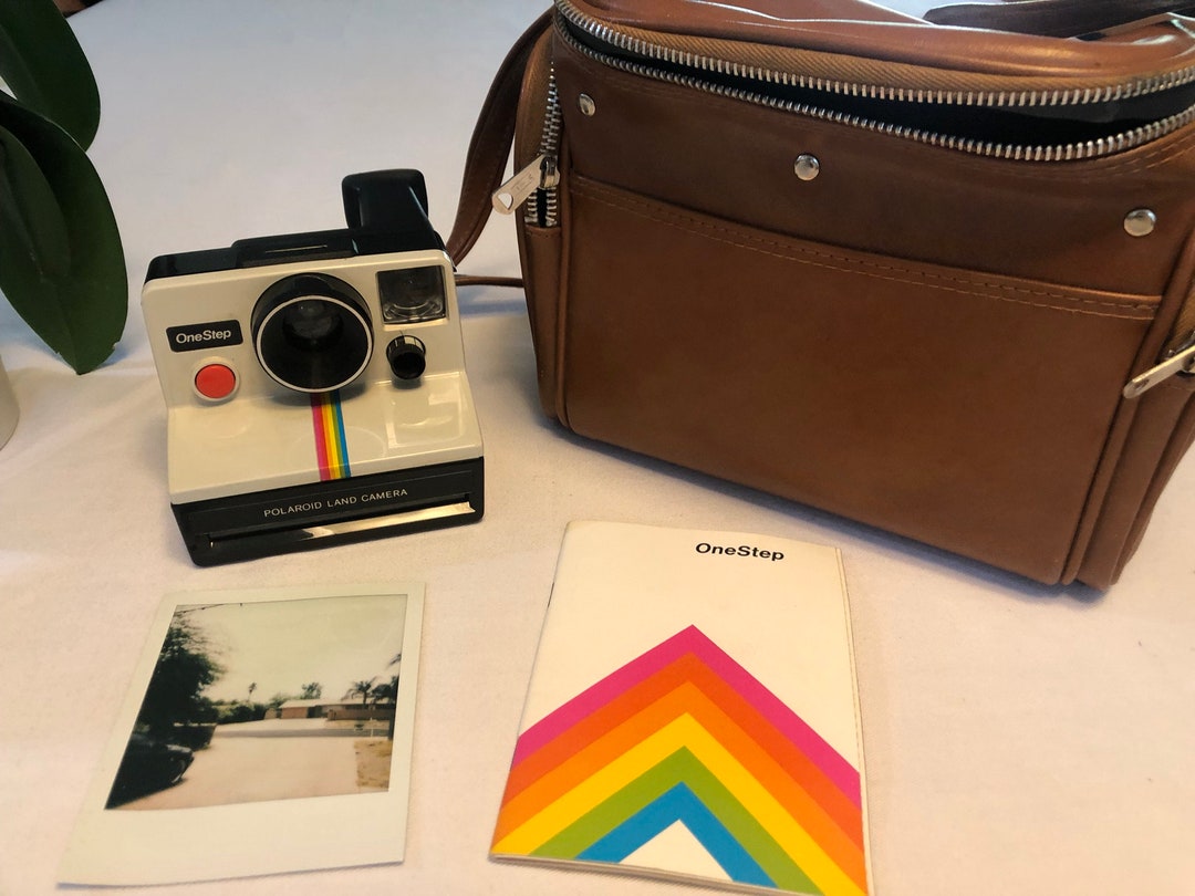 Iconic 1970's Film Tested Rainbow Stripe Polaroid One Step - Etsy