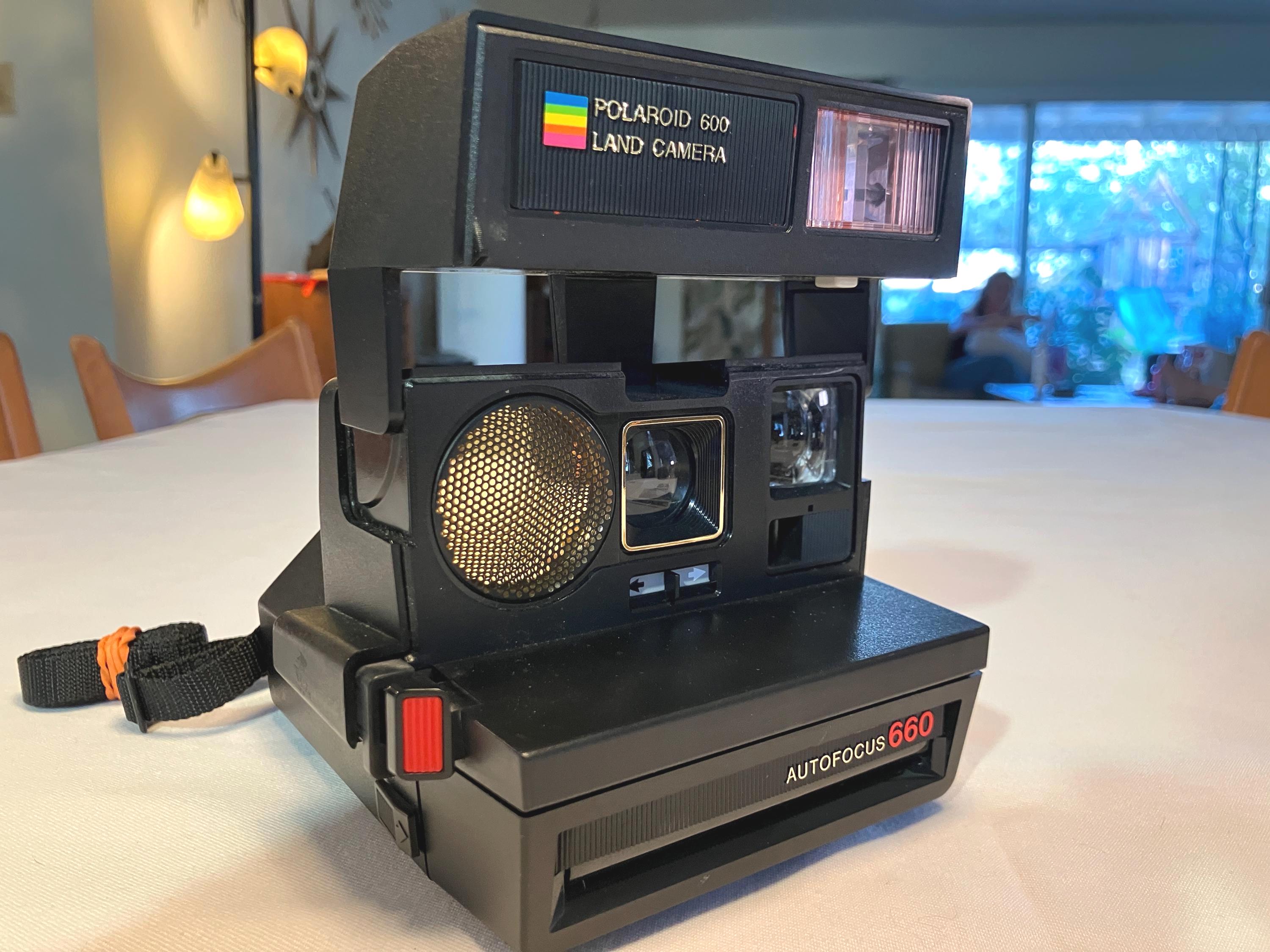 Film Tested Vintage 1980's Polaroid 660 AF - Autofocus/sonar Instant ...