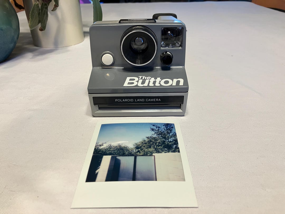 Film Tested 1970's Polaroid "the Button" Onestep SX-70 Instant Camera ...