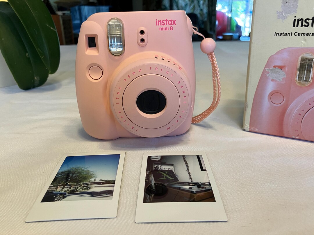 Film Tested Instax Mini 8 Pink Instant Camera W/ Original Box and ...