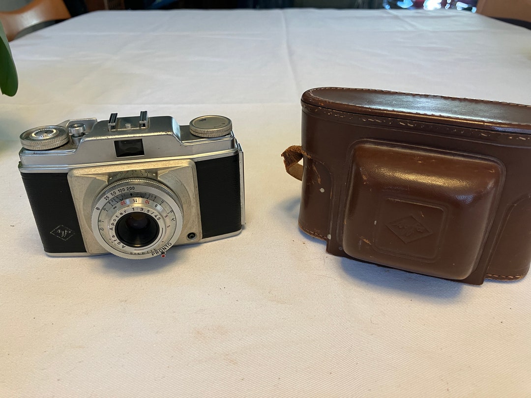 1953 Agfa Silette Pronto Viewfinder 45mm F/2.8 Lens 35mm Camera ...