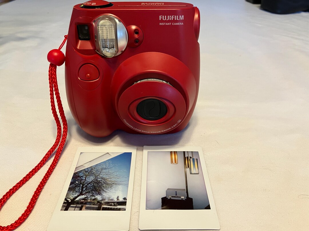 Film Tested Red Instax Mini 7S Instant Camera - Working! #2888 - Etsy