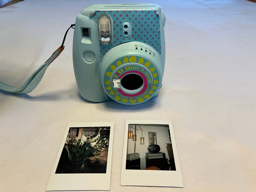 Film Tested Ice Blue Instax Mini 9 Instant Camera Discounted Working ...