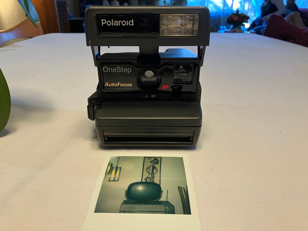 1990's Polaroid 600 Onestep Autofocus DES Instant Camera. Clean, Tested ...