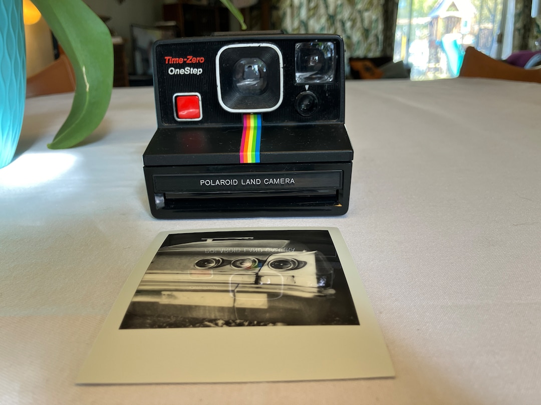 Vintage Early 1980's Film Tested Polaroid Time-zero Onestep Instant ...