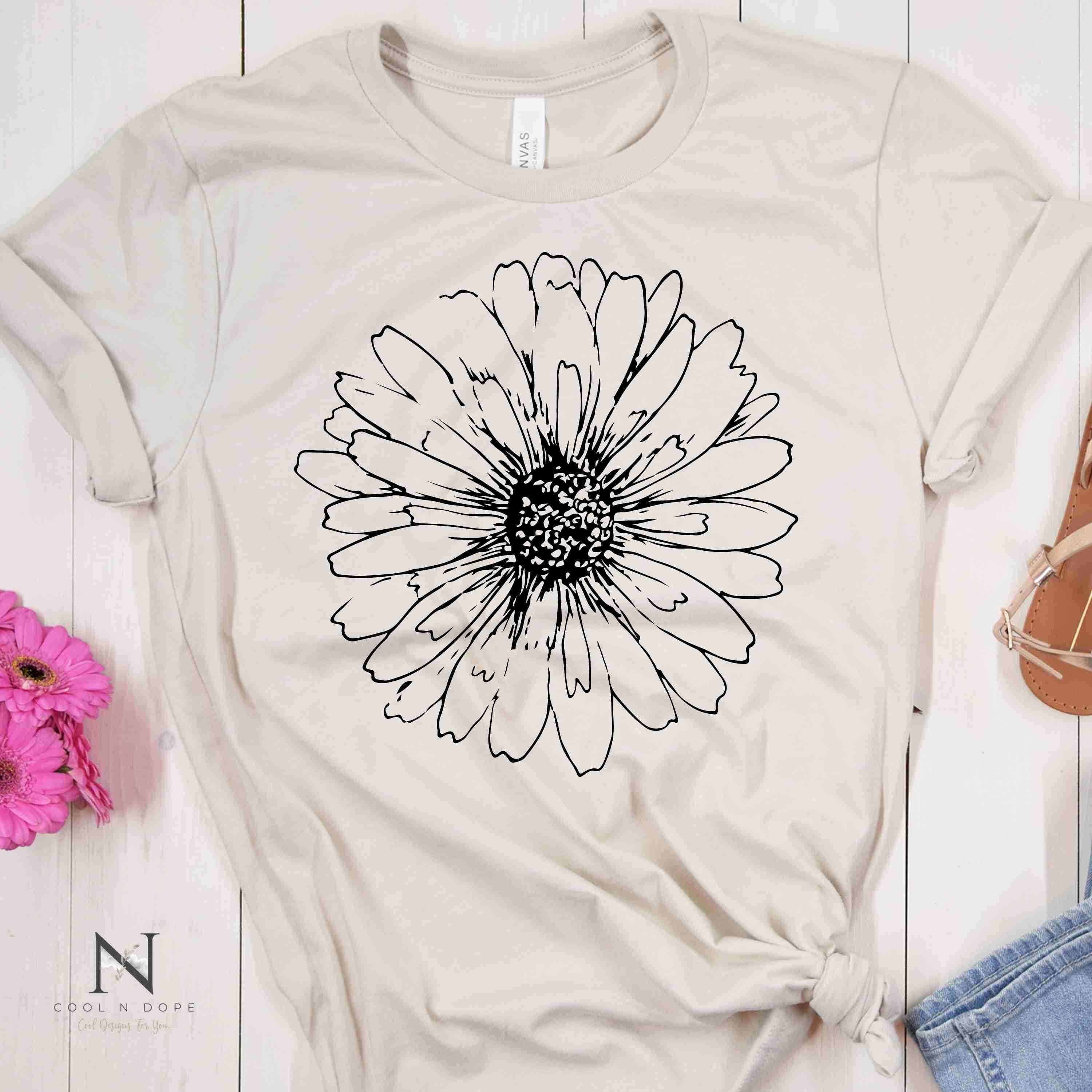 Daisy Flower Svg Daisy Svg Flower Svg Sunflower Svg Daisy - Etsy