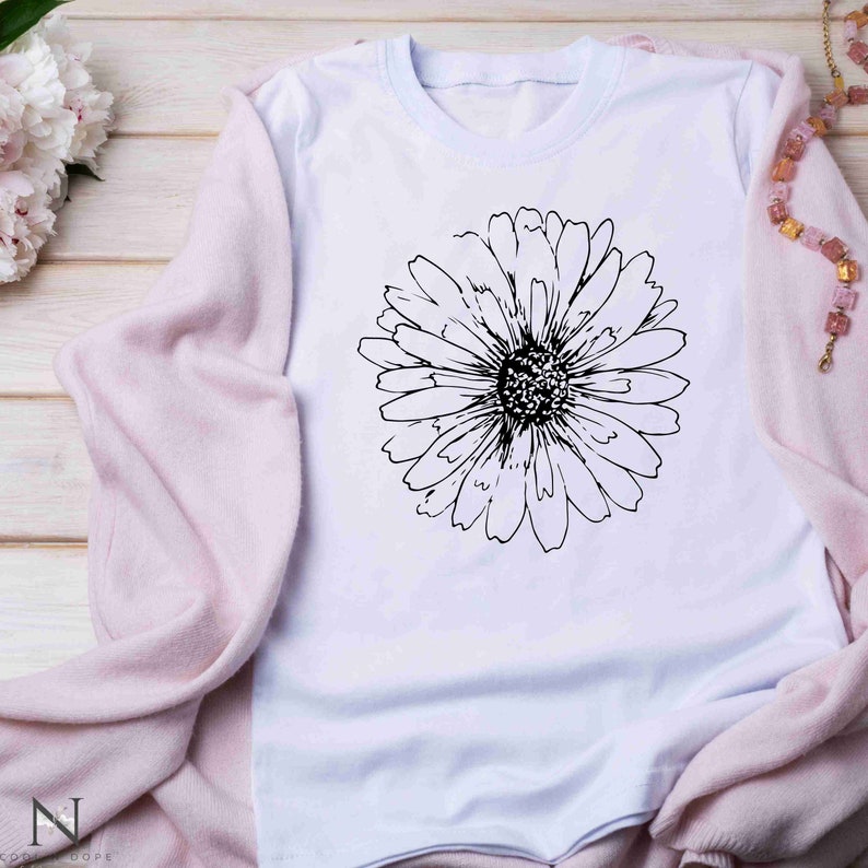 Daisy Flower Svg Daisy Svg Flower Svg Sunflower Svg Daisy - Etsy