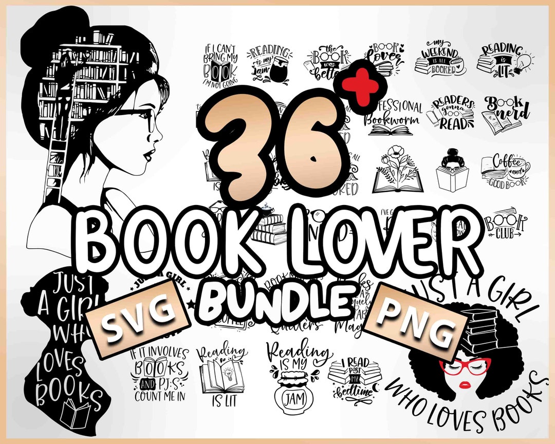 Reading SVG Bundle Book Svg Book Lover Svg Bundle Books SVG - Etsy UK