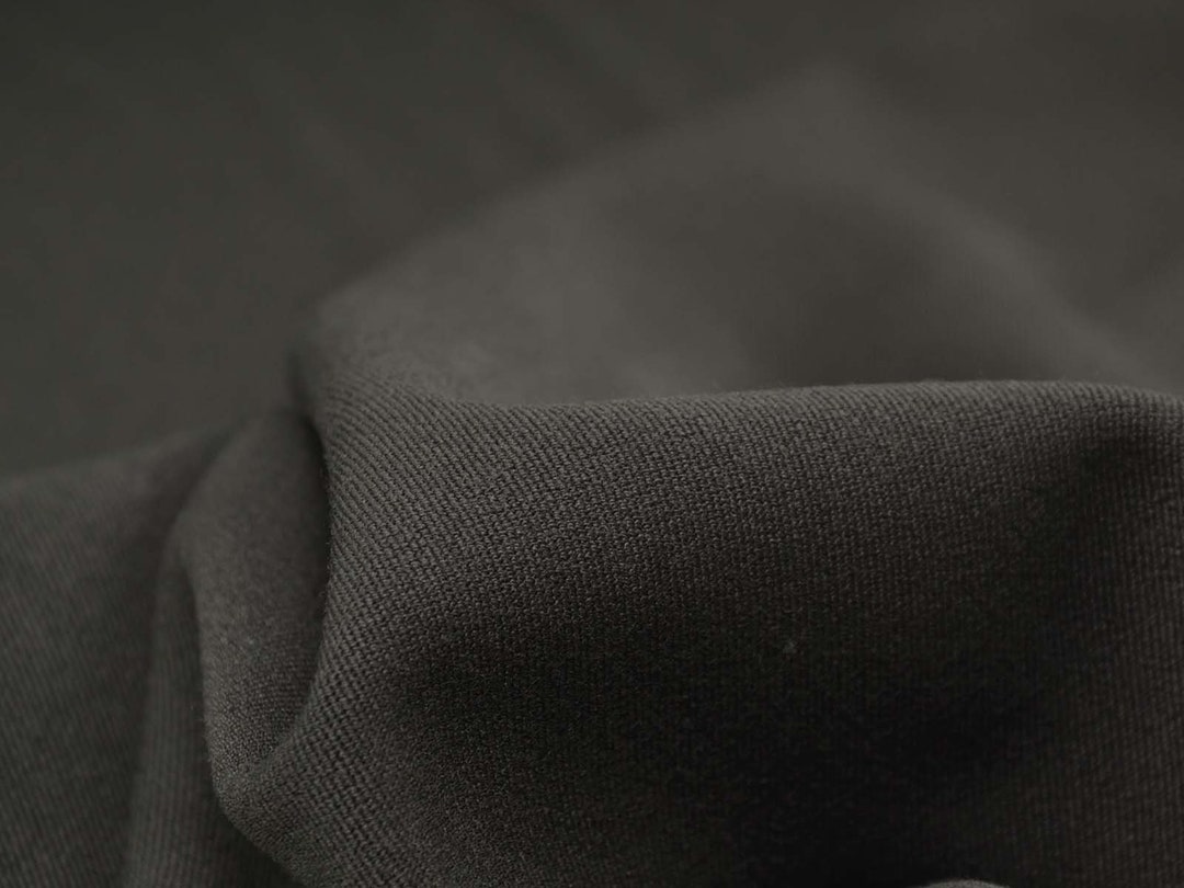 Trouser Fabric in Olive Green Made of Viscose, Stretch From Hilco 145 ...