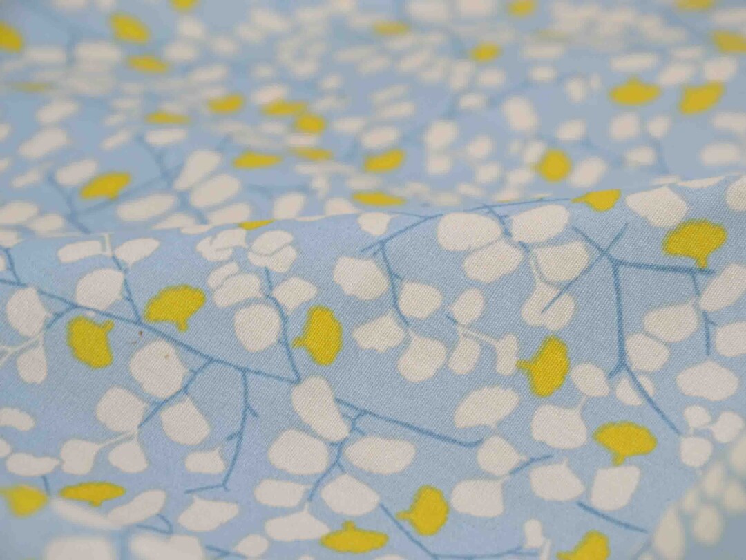 Cotton Fabric, Spring, Plants, Poplin, Patchwork - Etsy