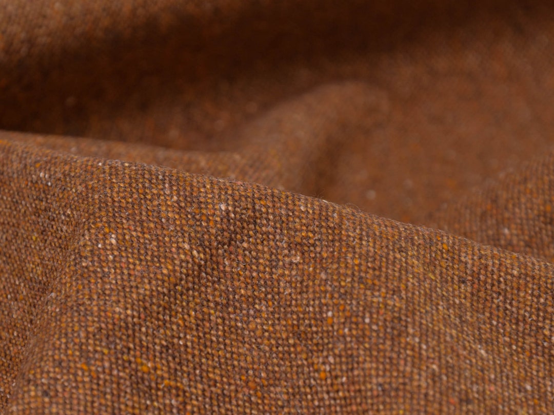 Pants Fabric benny, Wool, Orange Mottled From Hilco 145 Cm Wide Fabric ...