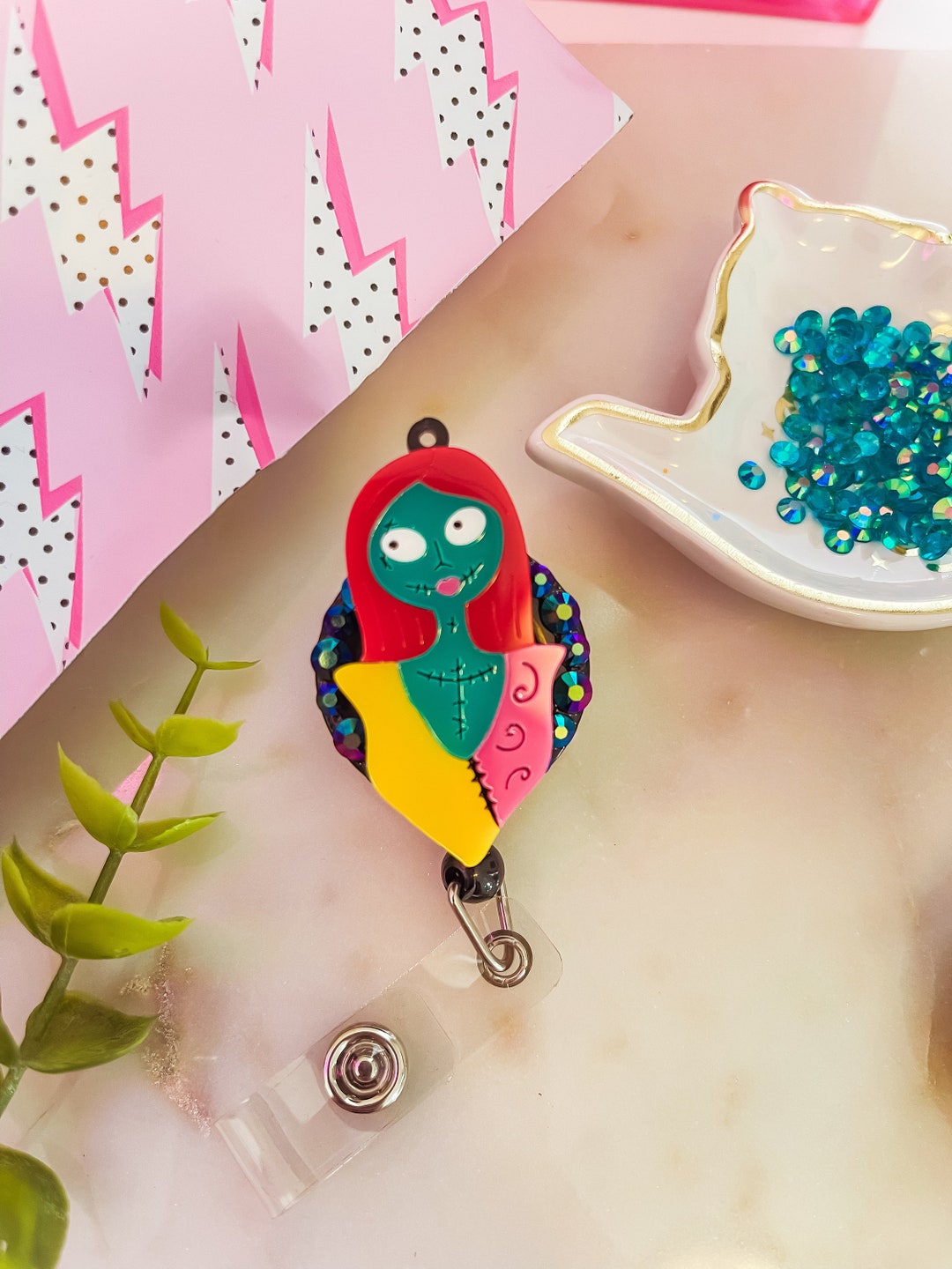 Cute Badge Reels, Bling Nurse Badges, Bling Reel, Badge Holder ...