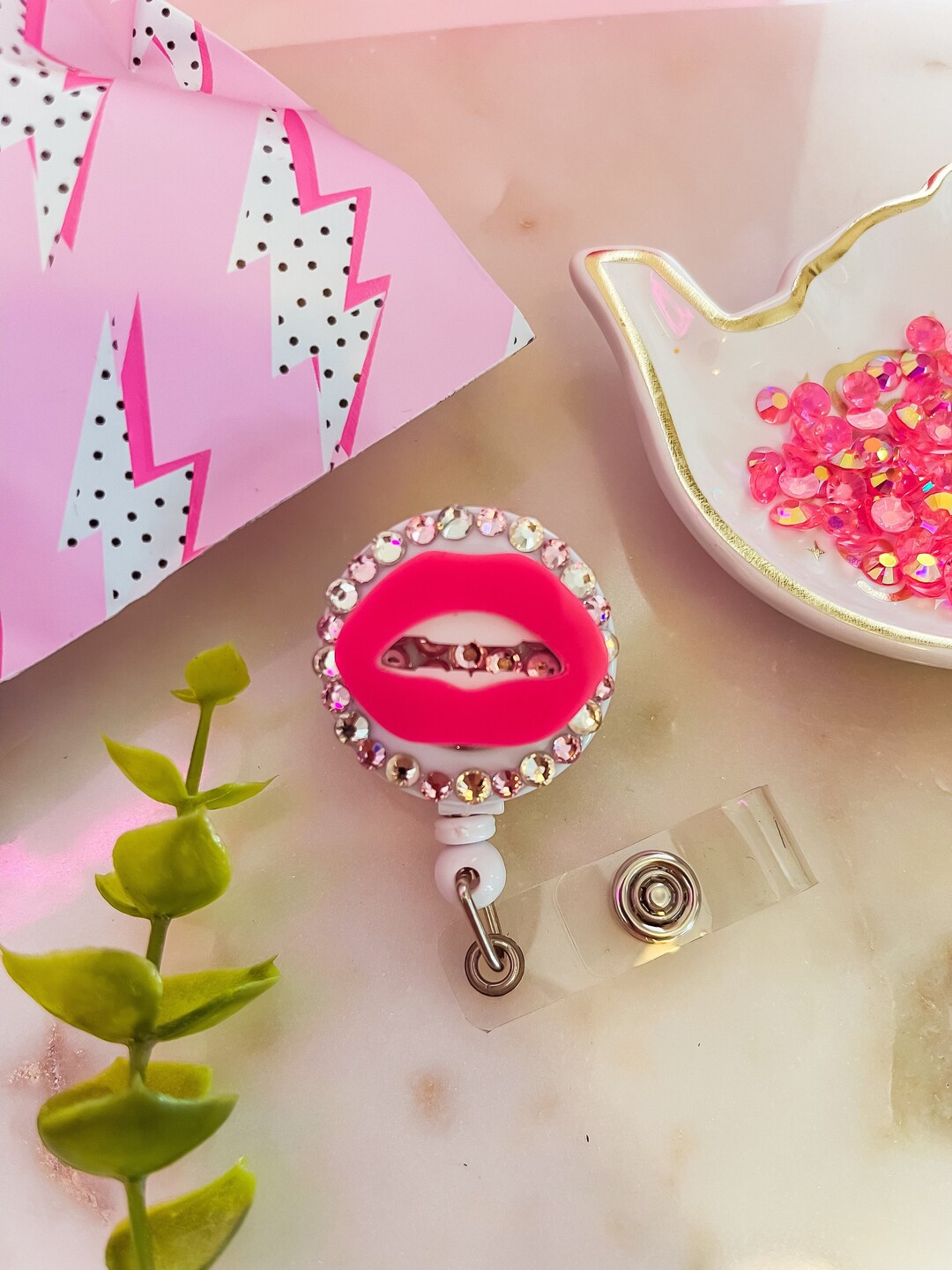 Cute Badge Reels, Bling Nurse Badges, Bling Reel, Badge Holder ...